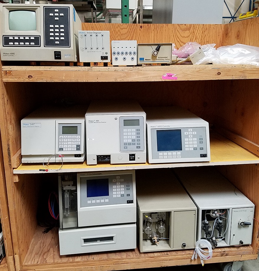 Assorted Waters Chromatography HPLC Components - LabTrader Inc.